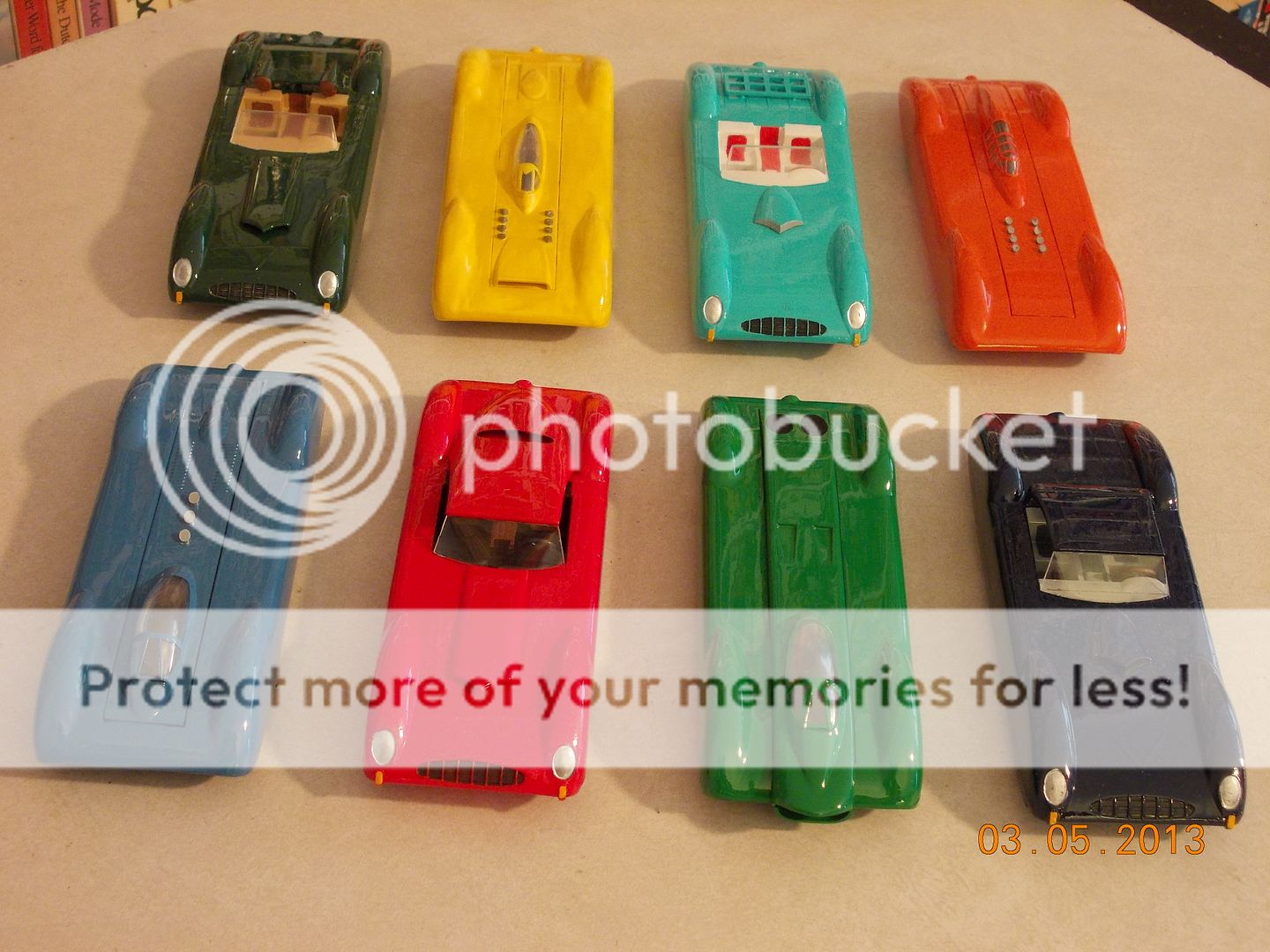 Hawk 1/32 Rubberband-powered Bonneville Land Speed Record cars from ...