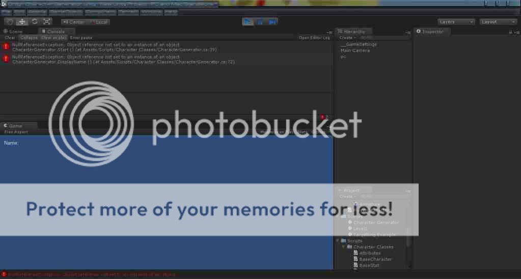 NullReferenceException: Object reference not set to an instance of an ...