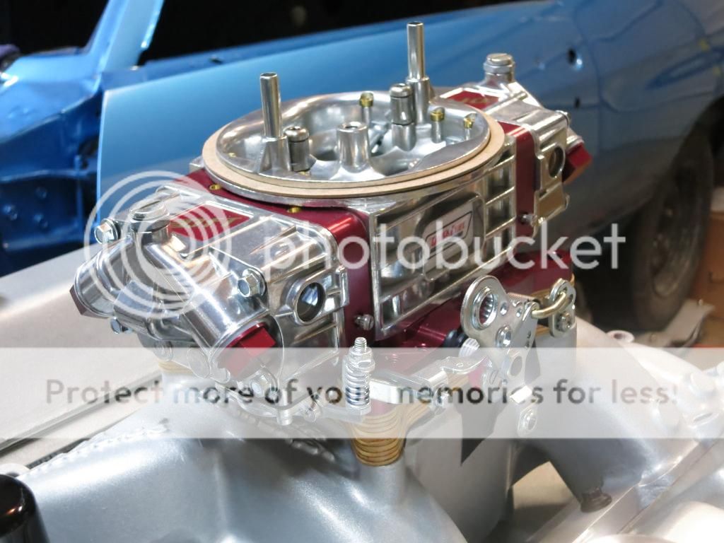 Holley 950 aluminum. | Team Chevelle